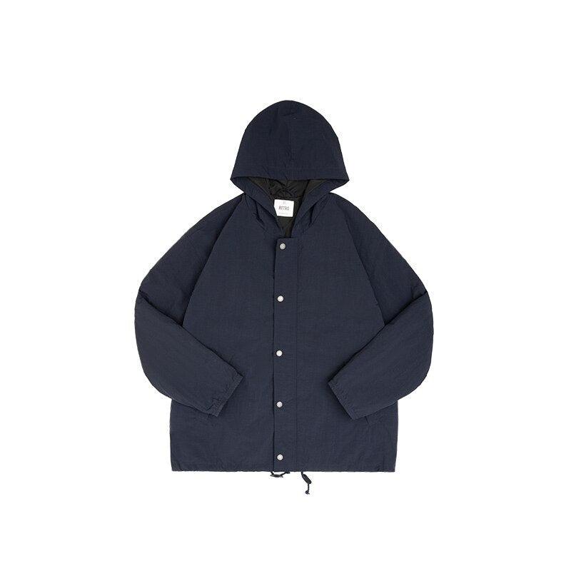 Navy Blue Parka Jacket – Wild Soul Co.